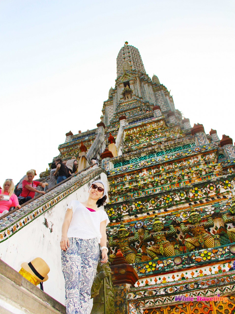 Şafak Tapınağı Wat Arun'da gün batımı! | While Travelling